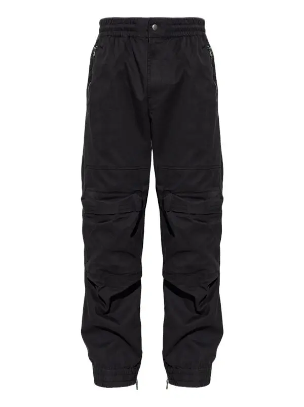 DIESEL® Zipped Pocket Cargo Trousers - Black