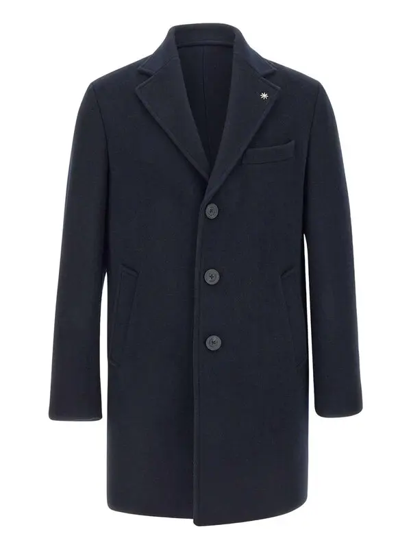 MANUEL RITZ Tailored Coat - Black