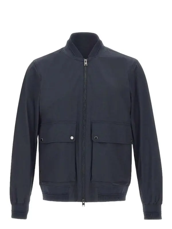 Woolrich Urban Wesley Bomber Jacket - Dark Blue