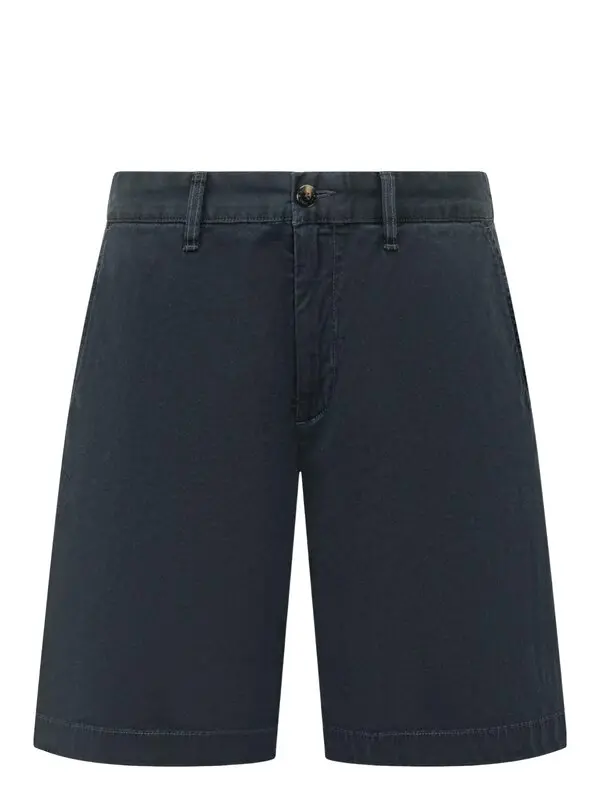 Woolrich Twill Chino Shorts - Black