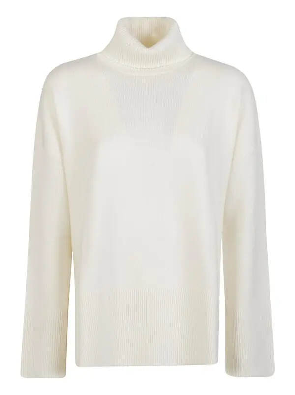 P.a.r.o.s.h Loira Turtleneck Sweater - White