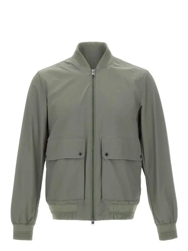 Woolrich Urban Wesley Bomber Jacket - Grey-tinged Green