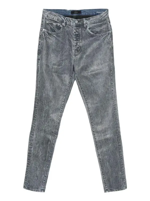 PURPLE BRAND Skinny Fit Jeans - Gray