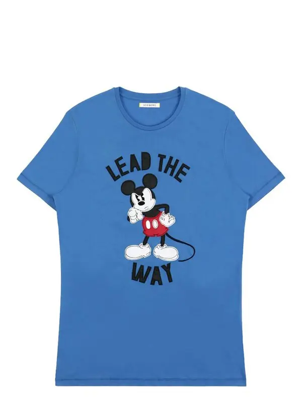 Iceberg Printed T-shirt - Blue