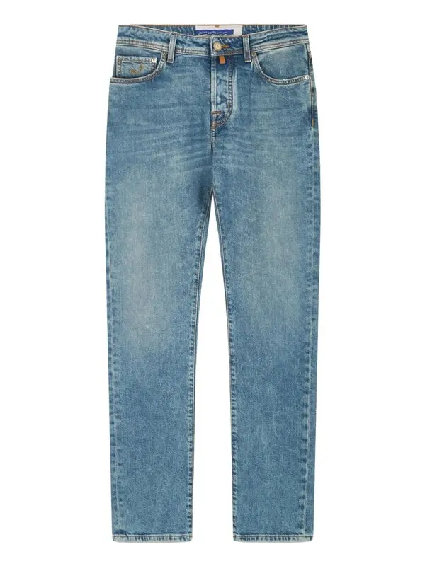 Jacob Cohen Button-up Jeans With Classic Five-pocket Design - Medium Blue