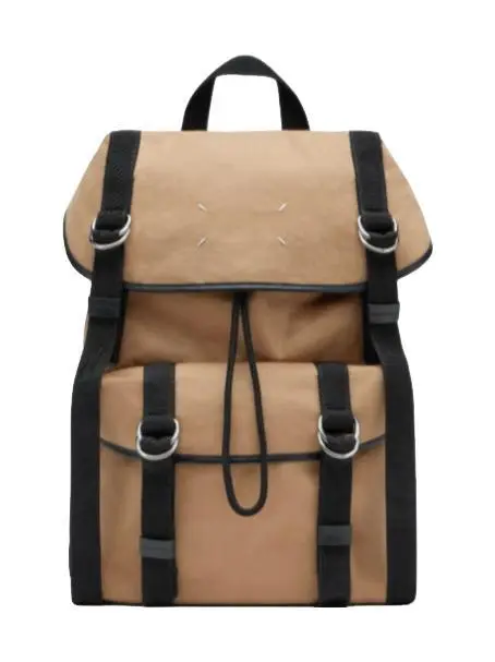 MAISON MARGIELA High-tech Medium Backpack - Camel