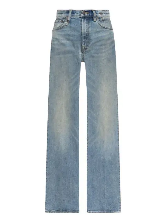 R13 Charlotte High-rise Flared Jeans - Gray