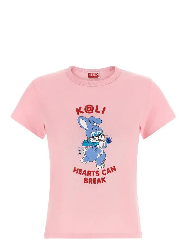 Kenzo Graphic T-shirt - Pink