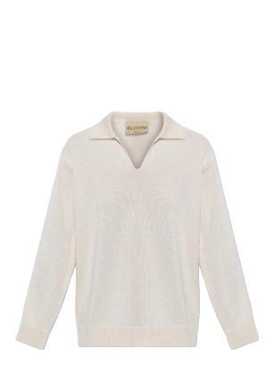Valentino Garavani Open Collar Knitted Sweater - No
