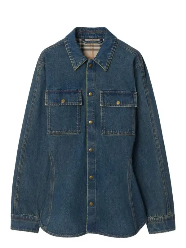 Burberry Dakota Denim Shirt - Medium Blue