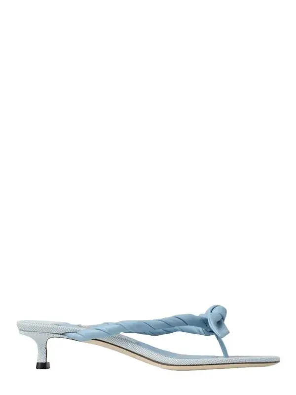 JIMMY CHOO Braided High-heeled Sandals - Blue