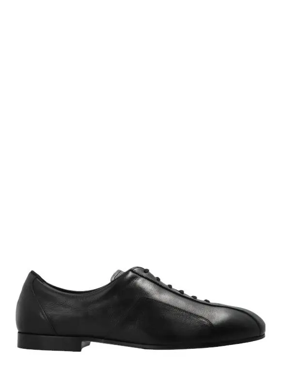 JIL SANDER Minimal Lace-up Derby Shoes - Black