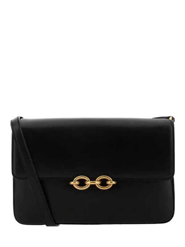 Saint Laurent Le Maillon Satchel Shoulder Bag - Black