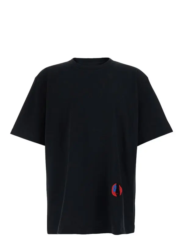 Bottega Veneta Crew Neck Short-sleeved T-shirt - Black