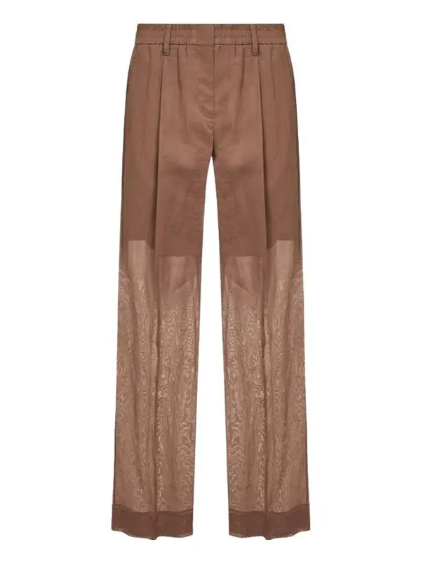 Brunello Cucinelli Sartorial Track Trousers - Brown
