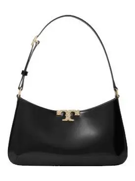 Tory Burch Eleanor Slim Shoulder Bag With Embellishments - Black