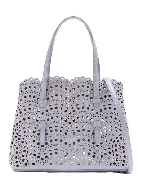 Alaïa Small Mina 25 Bag - Lavender