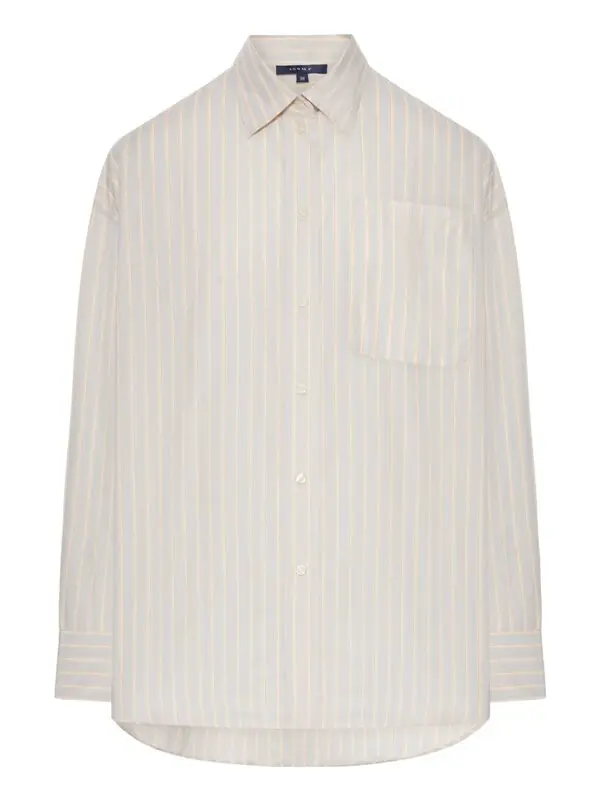 Soeur Striped Shirt - White