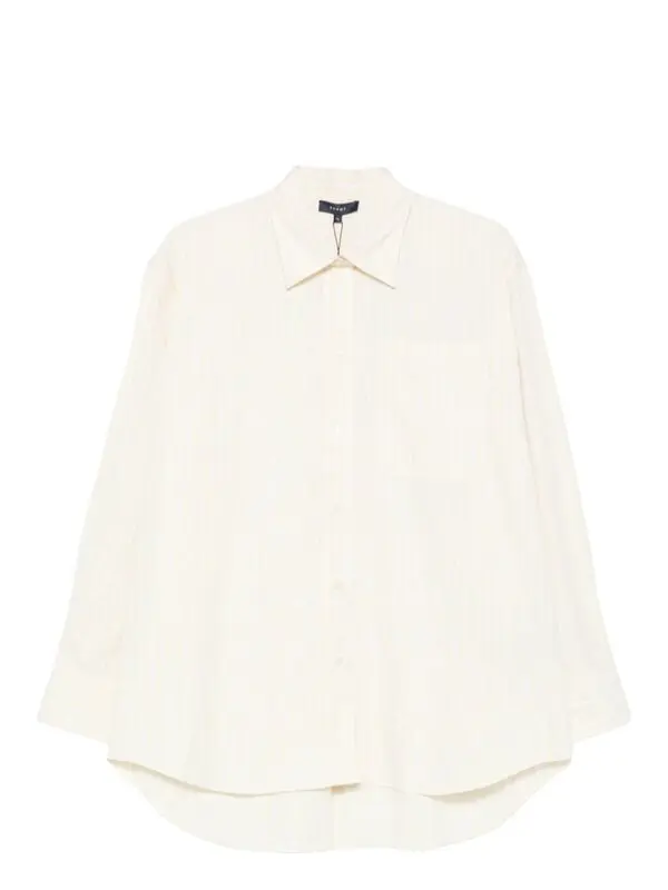 Soeur Striped Shirt - White