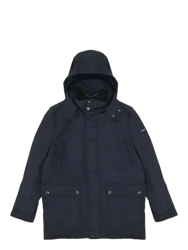 PAUL  SHARK Paul & Shark Zip Up Hooded Casual Jacket - Black