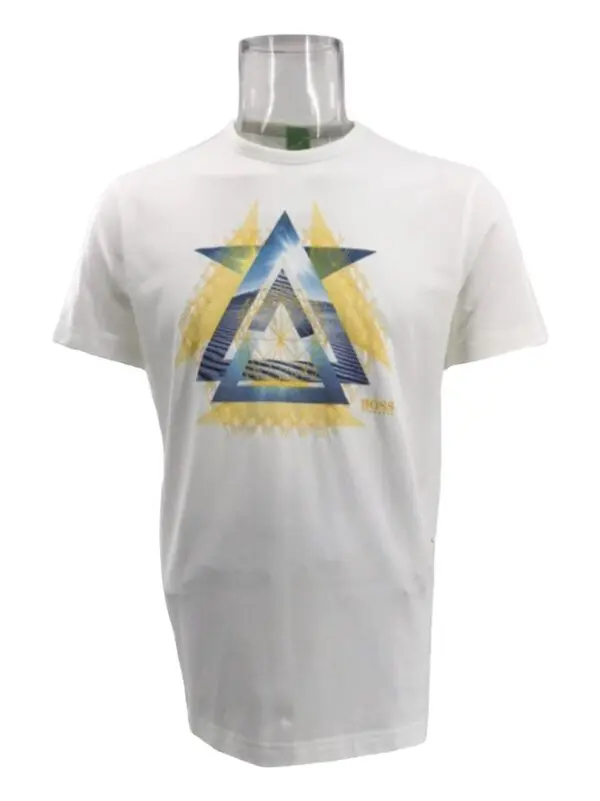 Hugo Boss Logo Short-sleeved T-shirt - Gray
