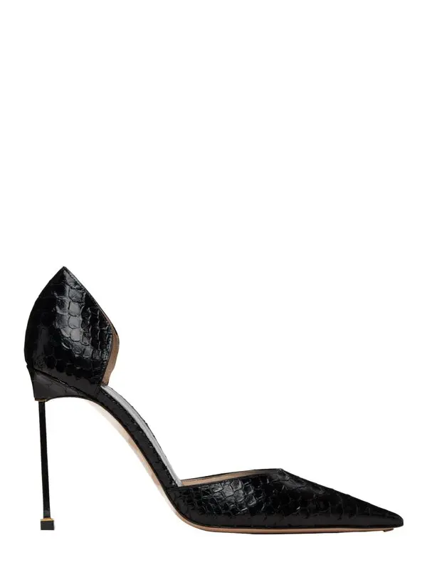 TOM FORD D'orsay Pointed Toe Stiletto Pumps - Black