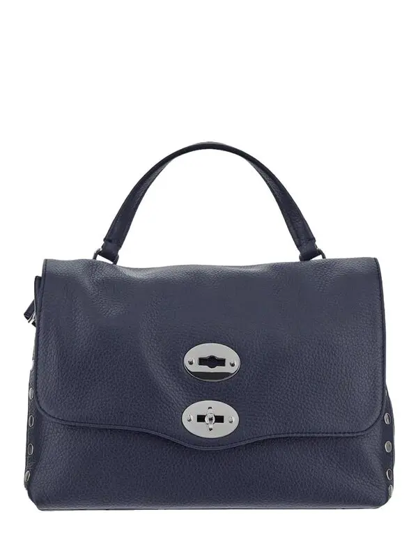 ZANELLATO Postina Twist-lock Top Handle Bag - Black