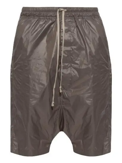 Rick Owens Drawstring Pods Shorts - Black