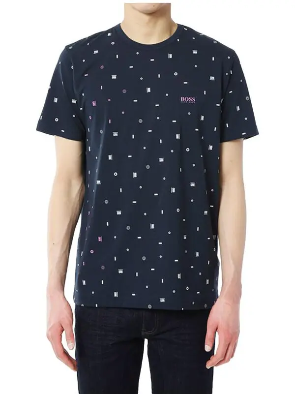 Hugo Boss Logo Detail T-shirt - Black