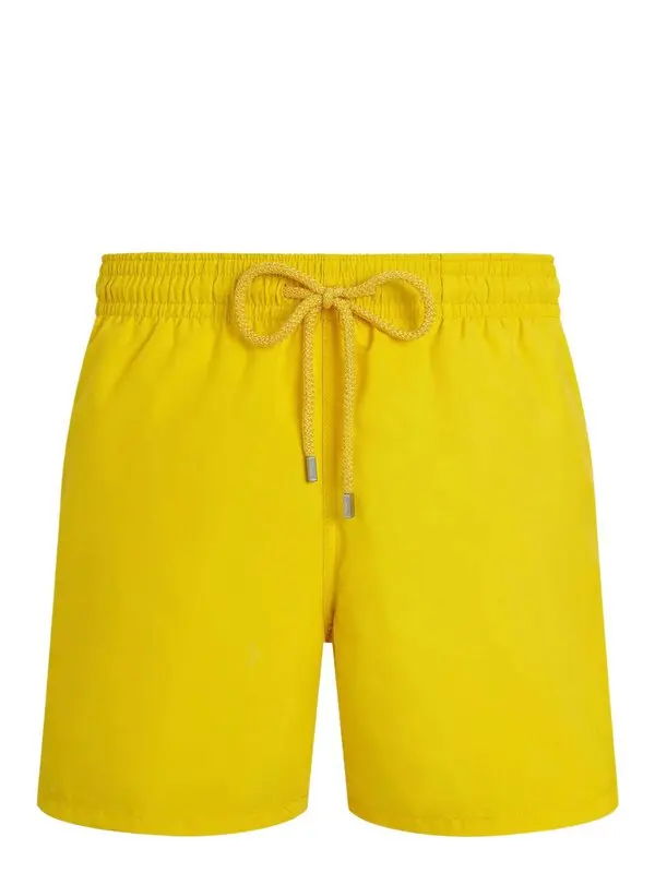 Vilebrequin Moorea Drawstring Swim Shorts - Yellow