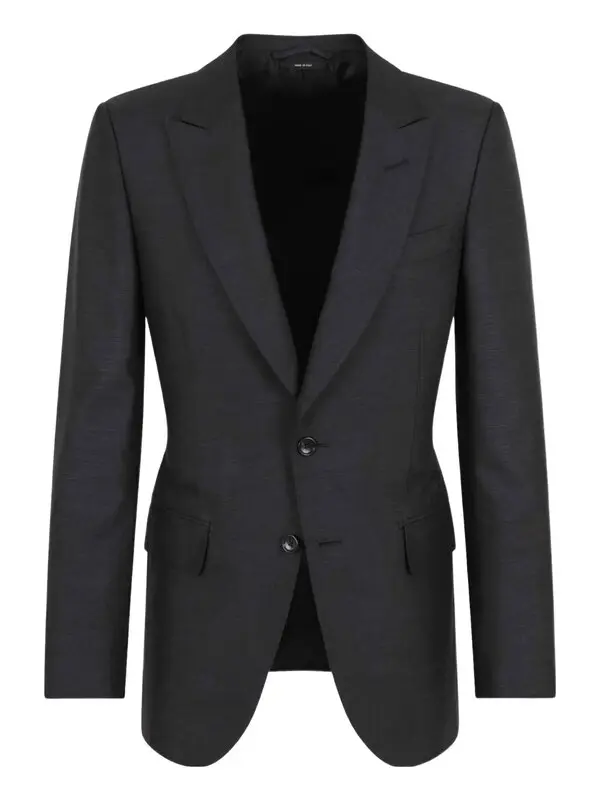 TOM FORD Single-breasted Blazer - Black