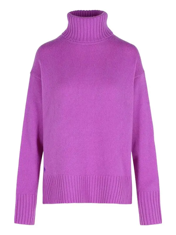 Polo Ralph Lauren Turtleneck Jumper - Purple