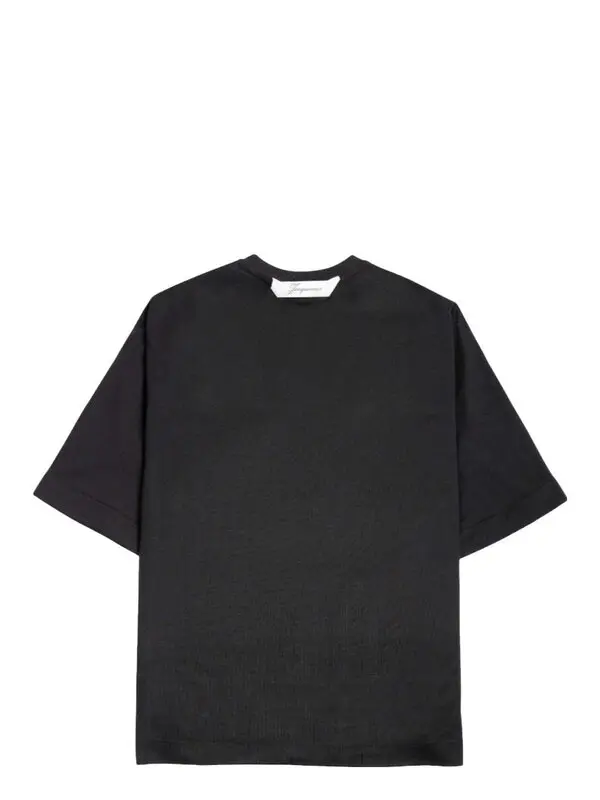 Jacquemus Short Sleeved T-shirt - Black