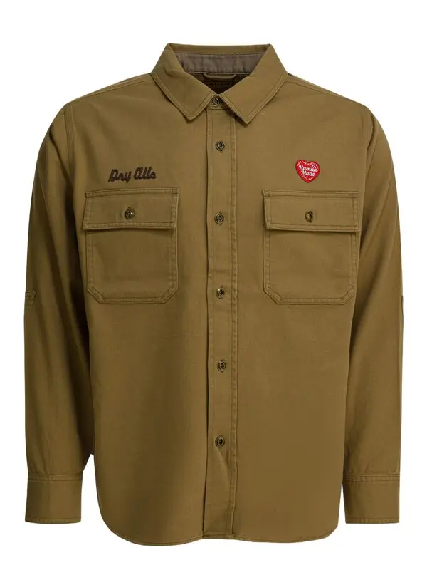 HUMAN MADE Work Overshirt Jacket - Light Brown