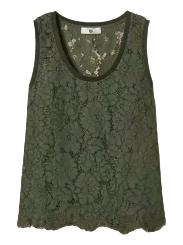 TWINSET Lace Blouse - Green
