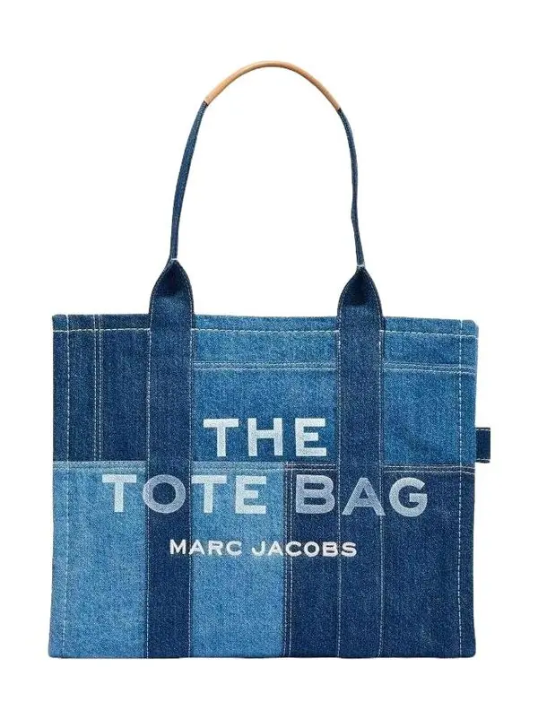Marc Jacobs Denim Large Tote Bag - Blue