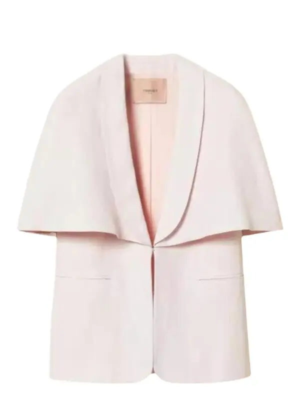TWINSET Cape Jacket - White