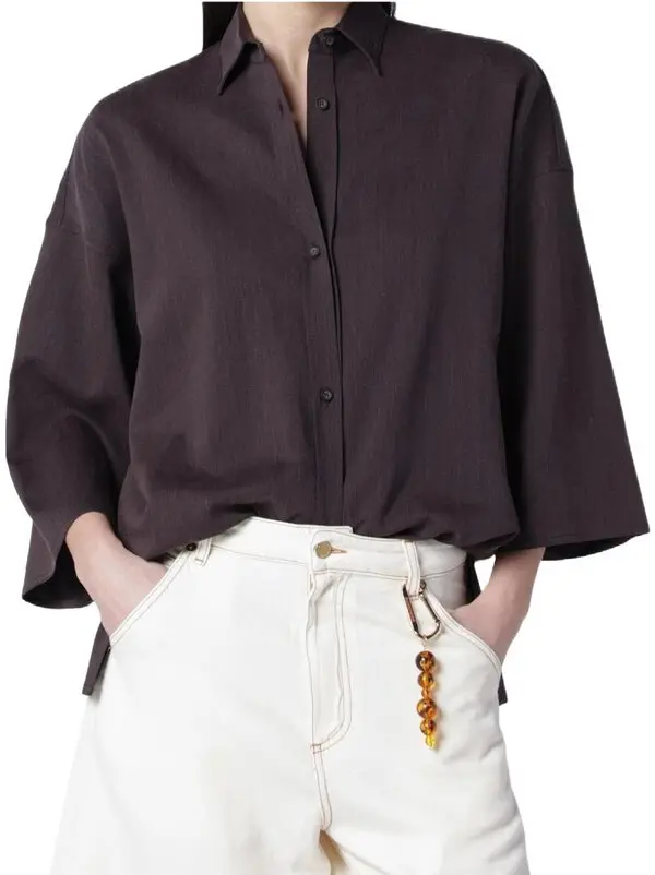 DARKPARK Dora Delave Wide-sleeved Shirt - Black