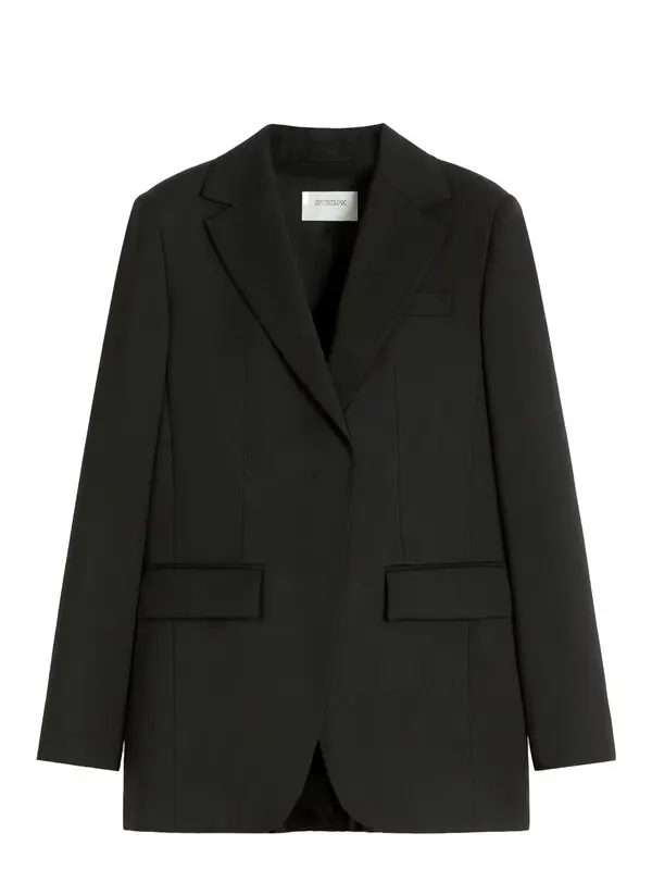 Sportmax Chain-detail Blazer - Black