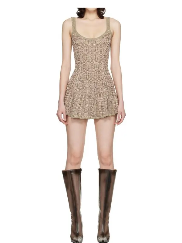 KNWLS Vanice Dress - Nude