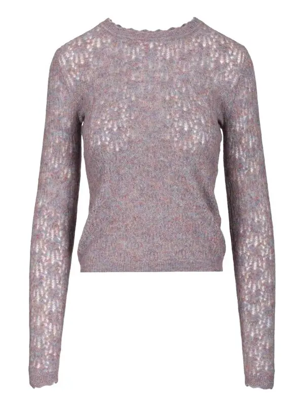 Isabel Marant Étoile Obeline Round-neck Sweater - Gray