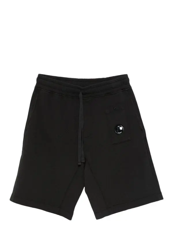 C.P. COMPANY Lens Pocket Shorts - Black