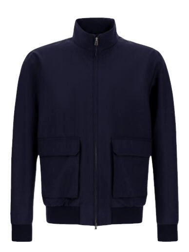 Herno Zip-up Jacket - Blue