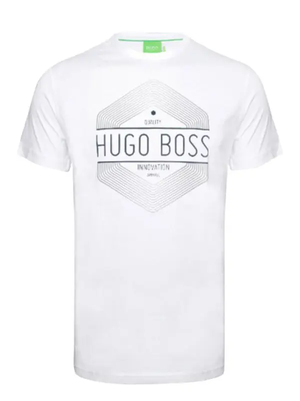 Hugo Boss Logo Details T-shirt - White