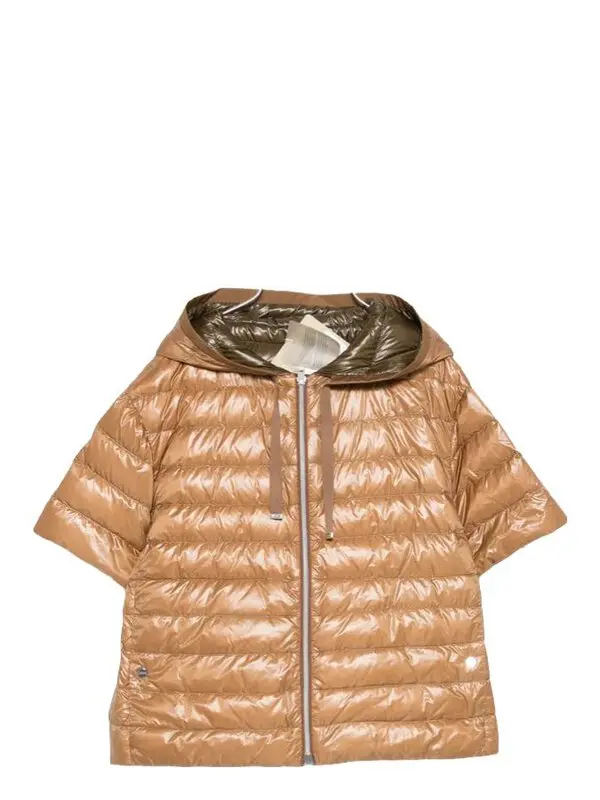 Herno Short Sleeves Down Jacket - Nude