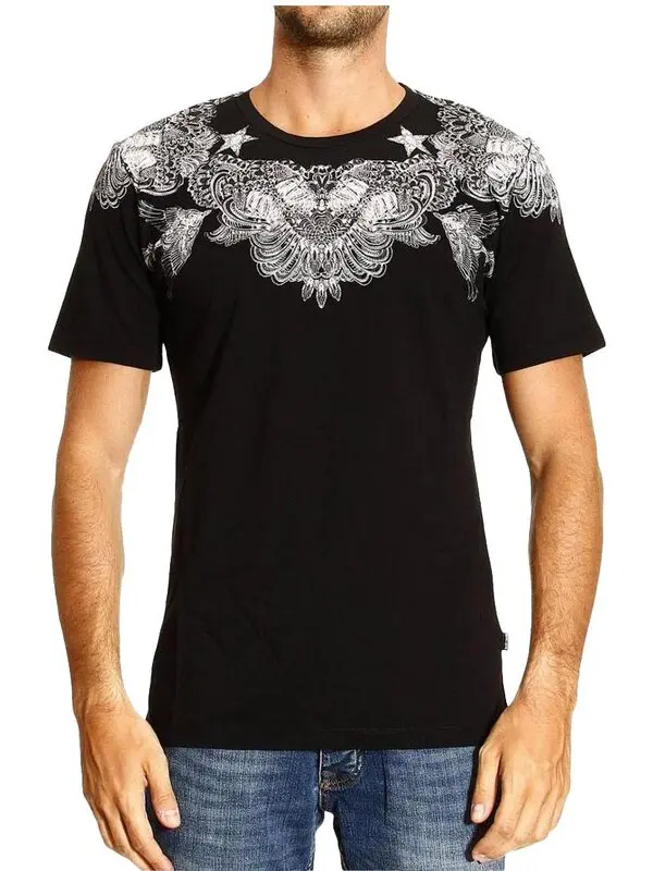 Just Cavalli Printed T-shirt - Black