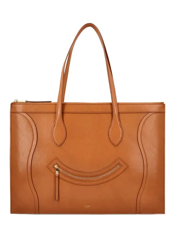 Celine Luggage Shoulder Bag - Brown