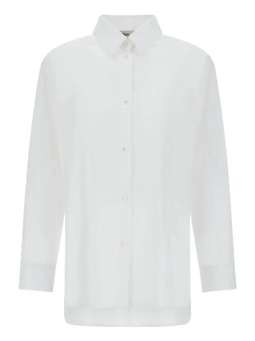 Herno Smart Cotton Popeline Shirt - White