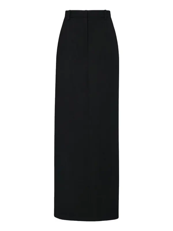 THE ROW Roux Belt-loops Maxi Skirt - Black