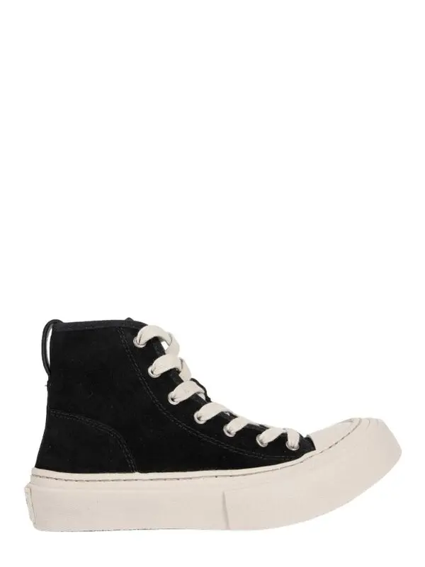 ANN DEMEULEMEESTER Sarin Vulcanized Mid-top Sneakers - Black